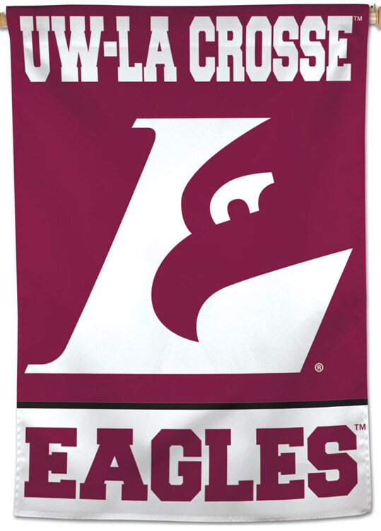 University of Wisconsin UW-LA CROSSE EAGLES Official NCAA 28x40 Team ...
