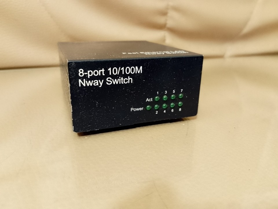 Fast Ethernet LAN Nway Switch 8 Port 10/100M SWHub-8P | eBay