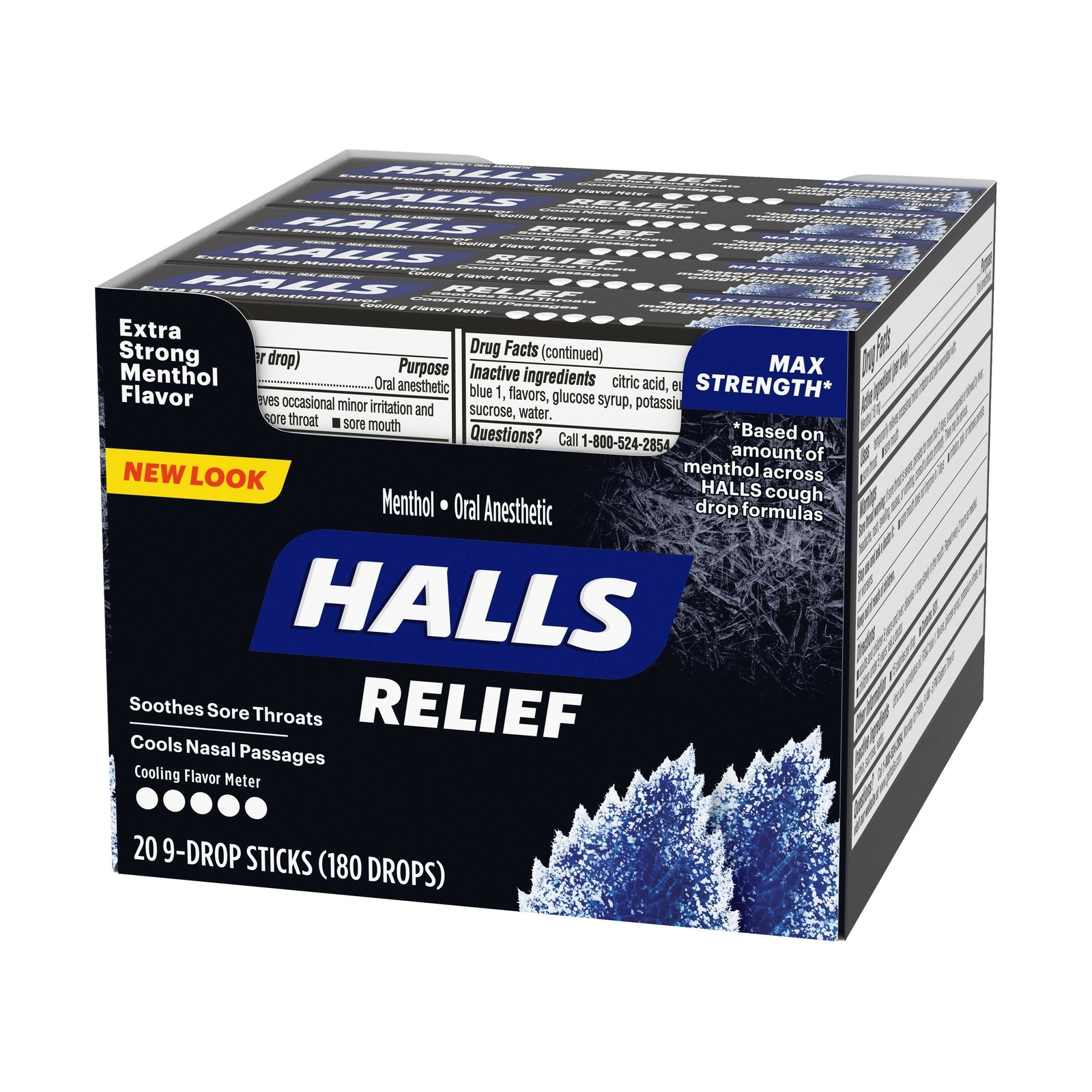Halls Cough Drops Wrappers