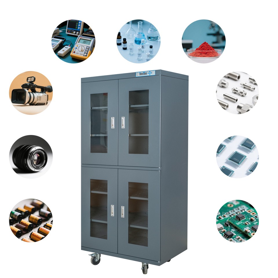 870L Electronic Dry Cabinet Low Humidity Storage Cabinet Dry Box 30 ...