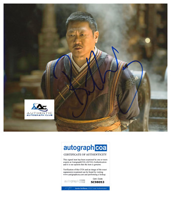 BENEDICT WONG AUTOGRAPH SIGNED 8X10 PHOTO MARVEL AVENGERS DR DOCTOR ...