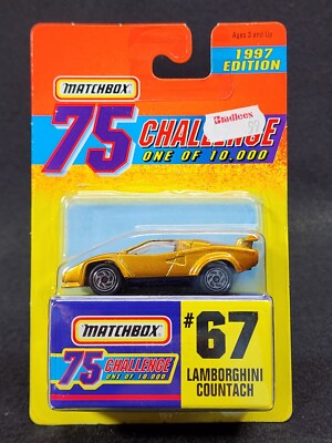 Matchbox 75 Challenge Lamborghini Countach #67 | eBay