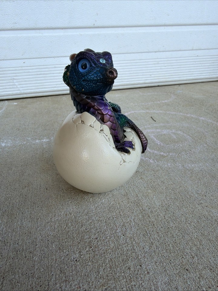 Windstone Editions - Hatching Dragon in Tanzanite- RETIRED - 1996 ...