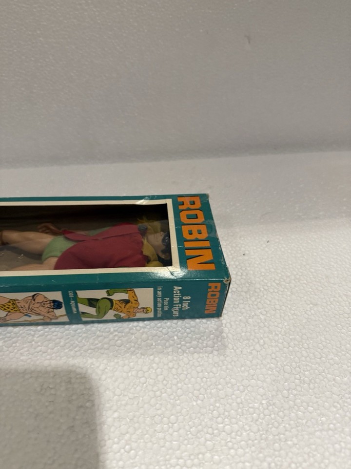 Vintage 1974 Mego WGSH DC Comics Robin Batman Sidekick 8" T2 Figure | eBay