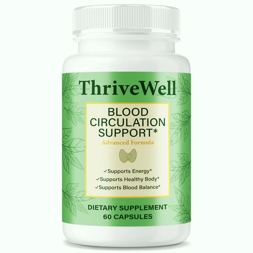 ThriveWell Pills, Thrive Well Formula for Advanced Blood Support 60ct ...