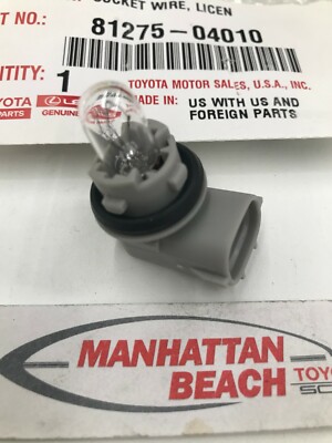 92-95 4RUNNER 95-04 TACOMA REAR LICENSE PLATE BULB SOCKET CONNECTOR ...