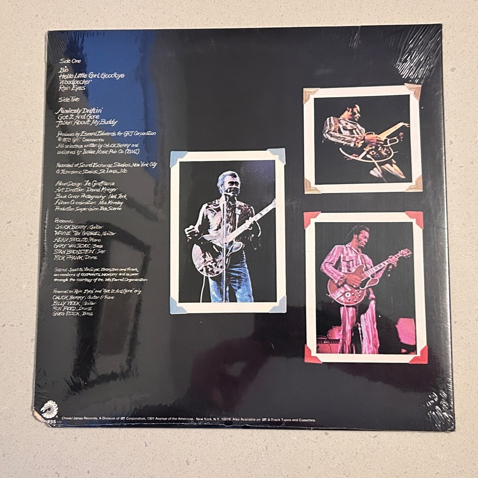 SEALED!! Chuck Berry "Bio" 1973 1st US Vinyl Lp Chess CH50043 Rock | eBay