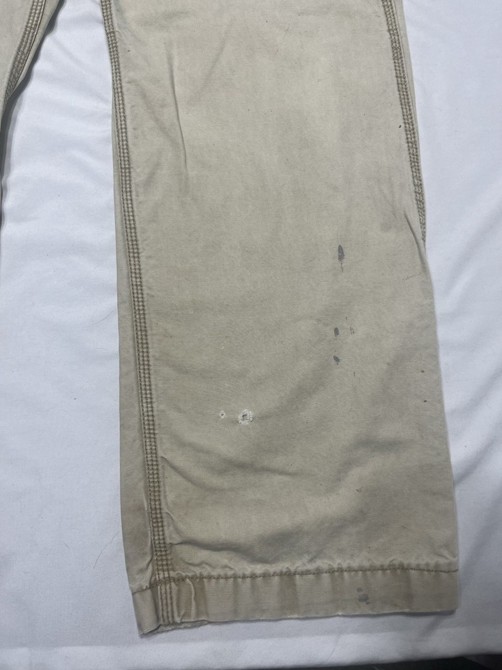 Carhartt Mens Relaxed Fit Cargo Pants Tag 38X34 Distressed Thrashed Sun ...