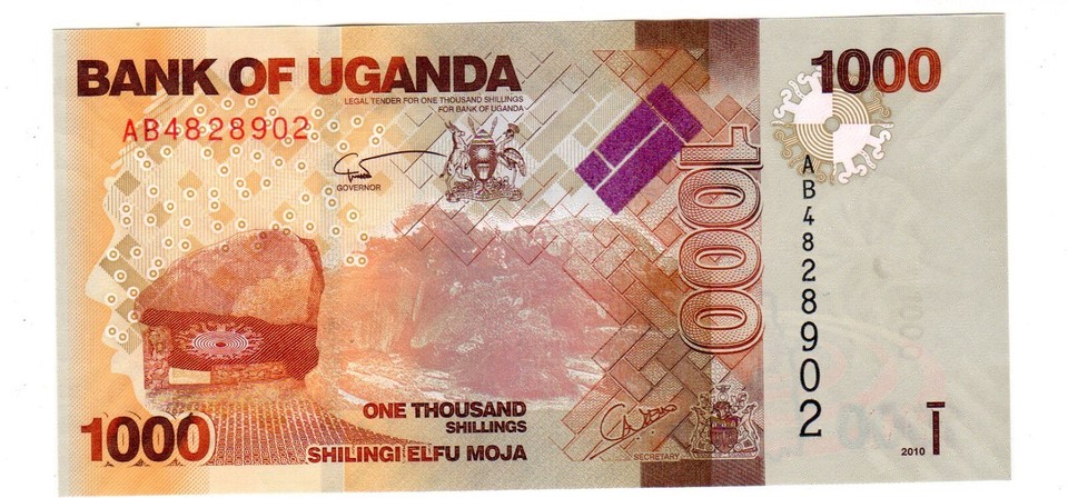 Uganda UGANDA Banknote 1000 Shillings 2010 P49 Deer Gazelle NEW UNC | eBay
