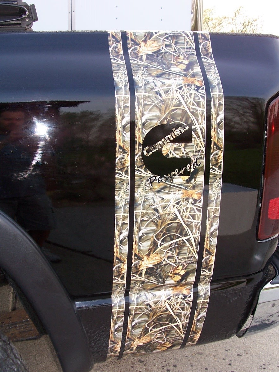 Realtree Camo Truck Decals