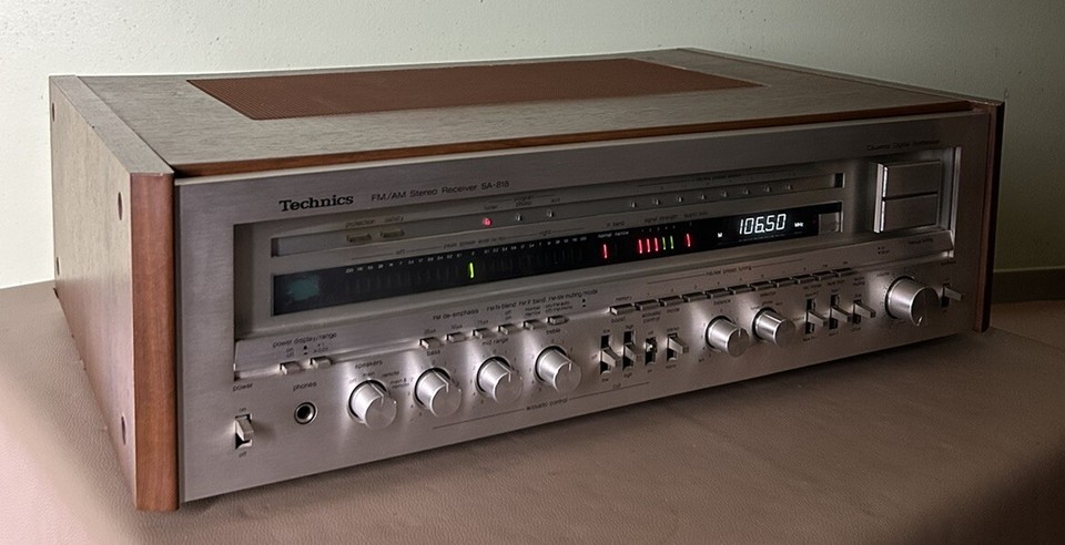 TECHNICS SA 818 STEREO MONSTER RECEIVER COOL | eBay
