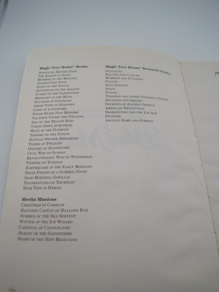 Magic Tree House: #36 A Merlin Mission: Blizzard of the Blue Moon ...