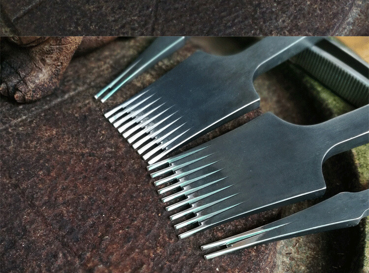 French Style leather Craft Pricking Irons Stitching Lacing Punch Chisel ...