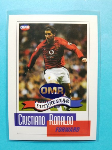 2003 OMR future star CRISTIANO RONALDO rookie card (limited edition 1 ...