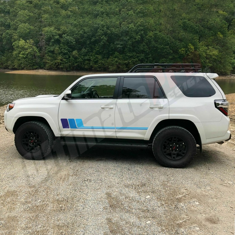 Retro Decal Stripes for Toyota 4Runner TRD Pro Limited stickers 5th ...