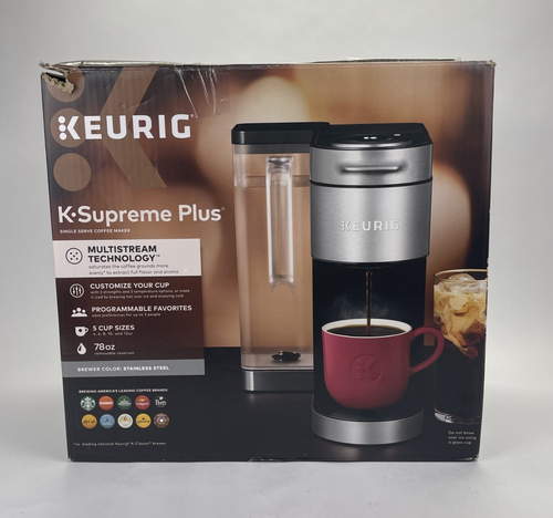 Keurig K Supreme Plus Single Serve K-Cup Coffee Maker Stainless Steel K920 | eBay