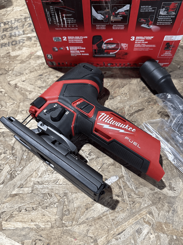 Milwaukee M12 12V Fuel Lithium-Ion Cordless Jig Saw (Tool-Only ...