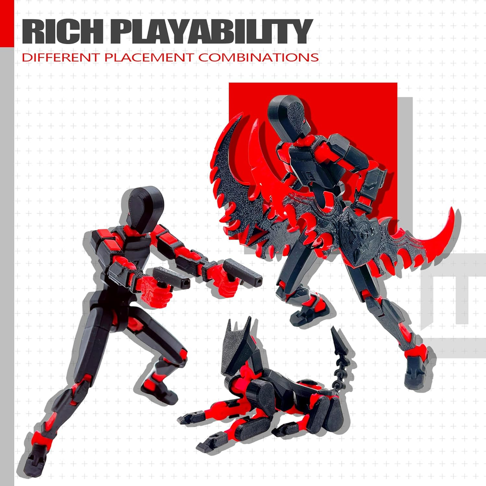 T13 Action Figure Set (Assembly Completed),Dummy 13,Titan 13 Action ...
