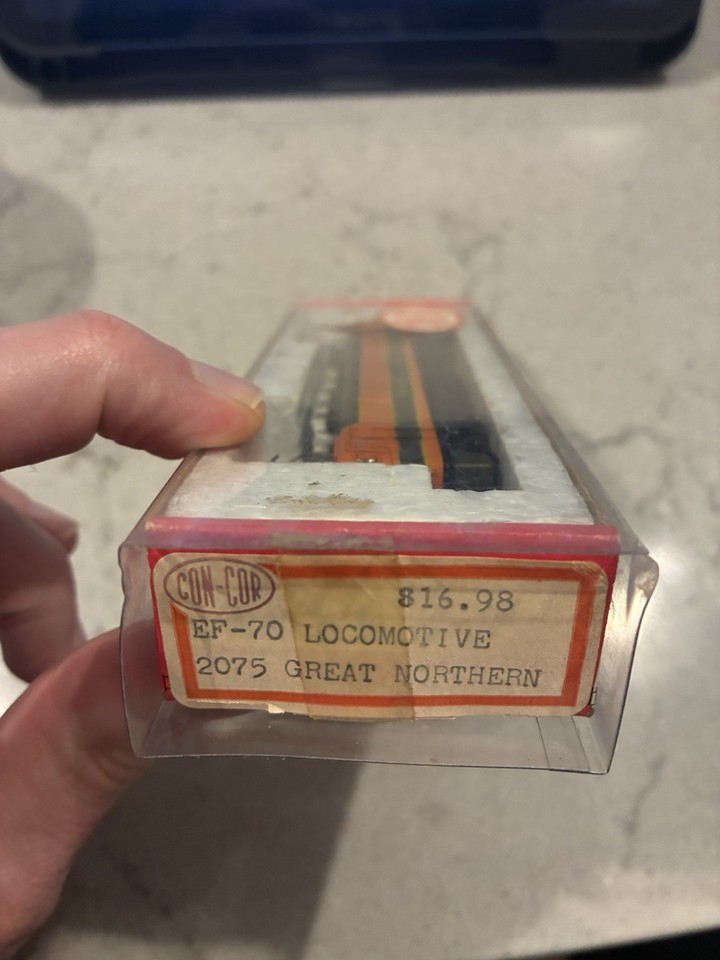 N Scale RARE Great Northern EF-70 Con Cor Vintage Electric Locomotive ...