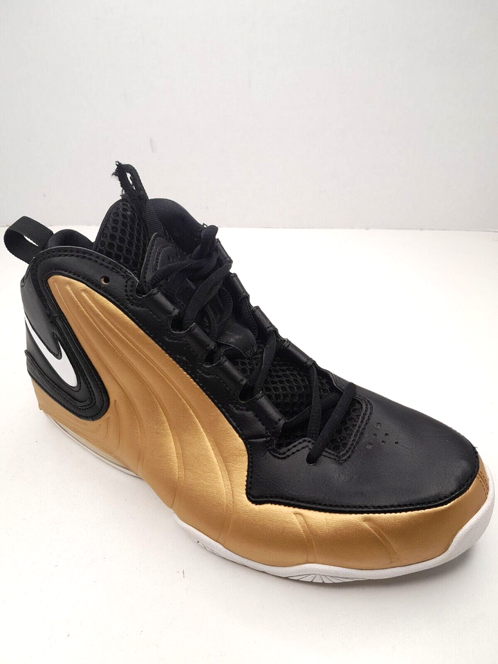 Nike Air Max Wavy Black Gold AV8061-003 Men's Basketball Shoes Size 10 ...