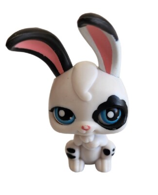Littlest Pet Shop Bunny Rabbit Magic Motion White Black | eBay