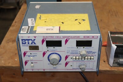 BTX Electroporation ECM 600 Lab Electro Cell Manipulator Porator Electroporator | eBay
