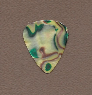 green and brown swirl guitar pick medium gauge (pick c) | eBay