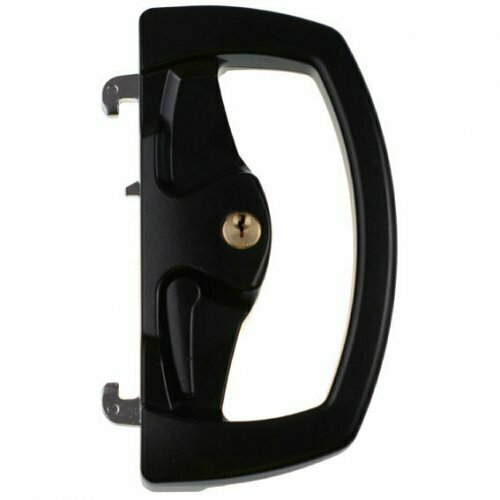 Austral Yarra Ridge Sliding Door Lock ALYR4110BLK Double Cylinder Black ...