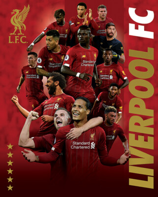 (M110) MINI POSTER Liverpool FC (Players 2019-20) 40cm x 50cm NEW WALL ...
