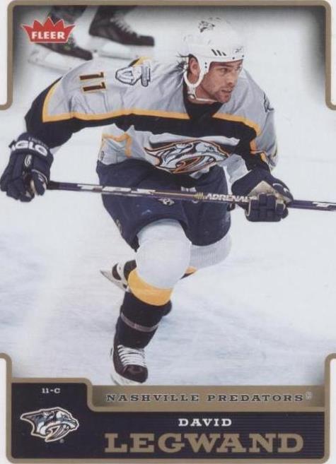 2006-07 Fleer - David Legwand #112 for sale online | eBay