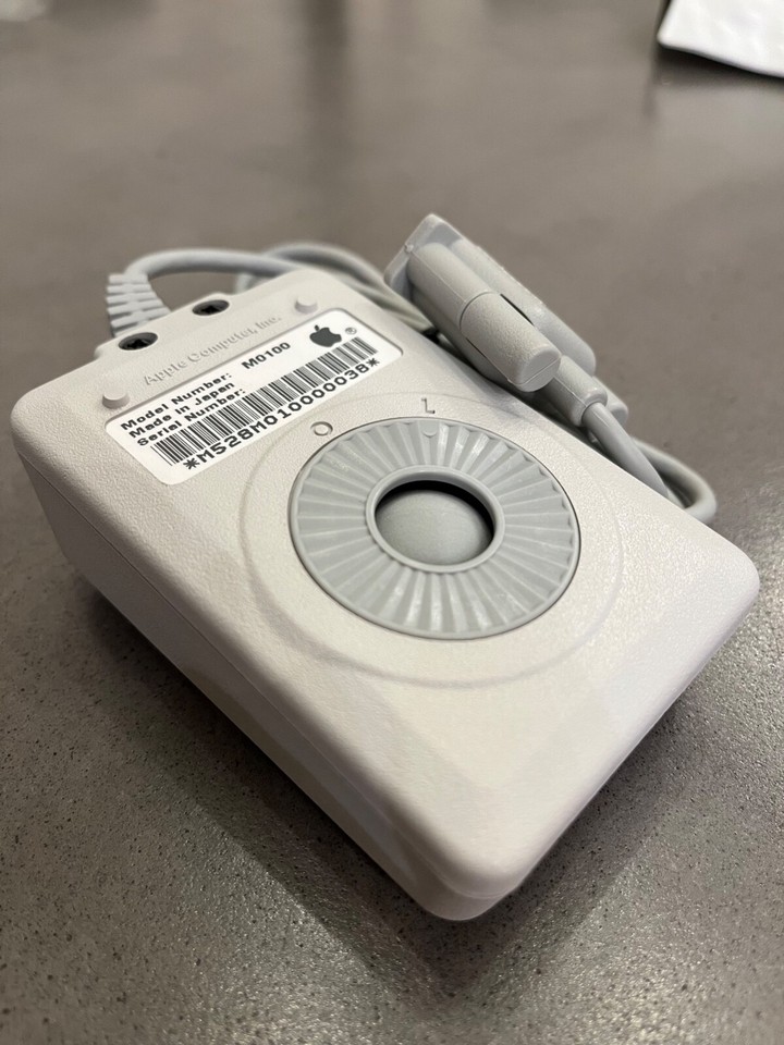 Macintosh Platinum Mouse - Apple 128K 512K 512Ke Mac Plus Lisa IIe ...