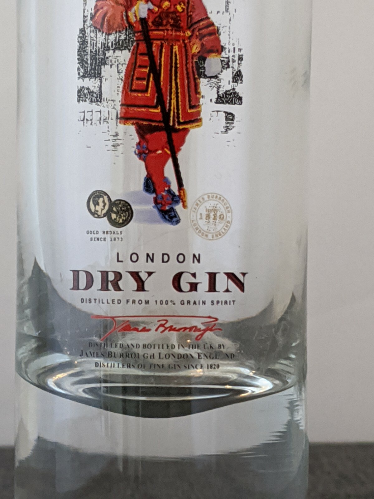 Beefeater Dry Gin Tall Shot Glasses Souvenir #21,22 | eBay