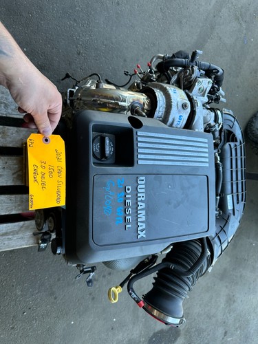 21 CHEVROLET GMC 1500 YUKON SUBURBAN 3.0 DURAMAX DIESEL ENGINE MOTOR ...
