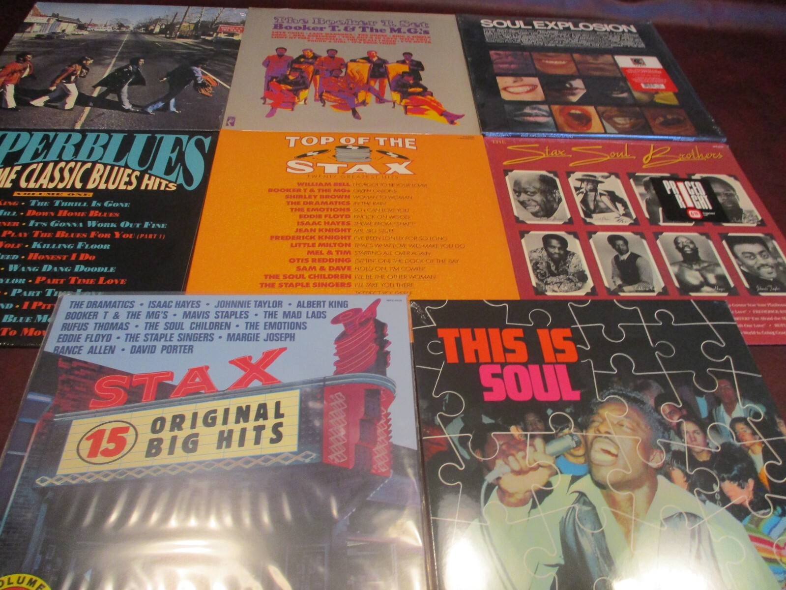 STAX 100+ HITS RARE 12 LP SET KING HAYES BOOKER T OTIS CARLA FLOYD ...