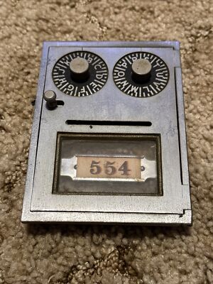 Antique Corbin Post Office Box Double Combination Door(020) | eBay