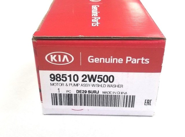 Genuine OEM Windshield Washer Pump for Kia 985102W500 for sale online ...