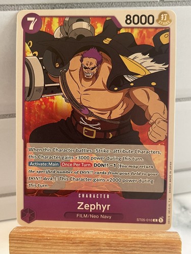 Zephyr - ST05-010 - NM - One Piece TCG | eBay
