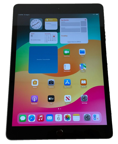 Apple iPad 7th Gen 10.2" (A2197 - 128GB Storage - Space Gray - MW772LL ...