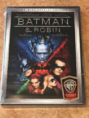 Batman & Robin (DVD, 2-Disc Special Edition) BRAND NEW / FACTORY SEALED ...