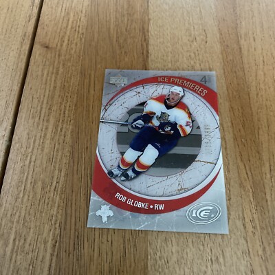 2005-06 Upper Deck Ice Ice Premieres /2999 Rob Globke #248 Rookie RC | eBay
