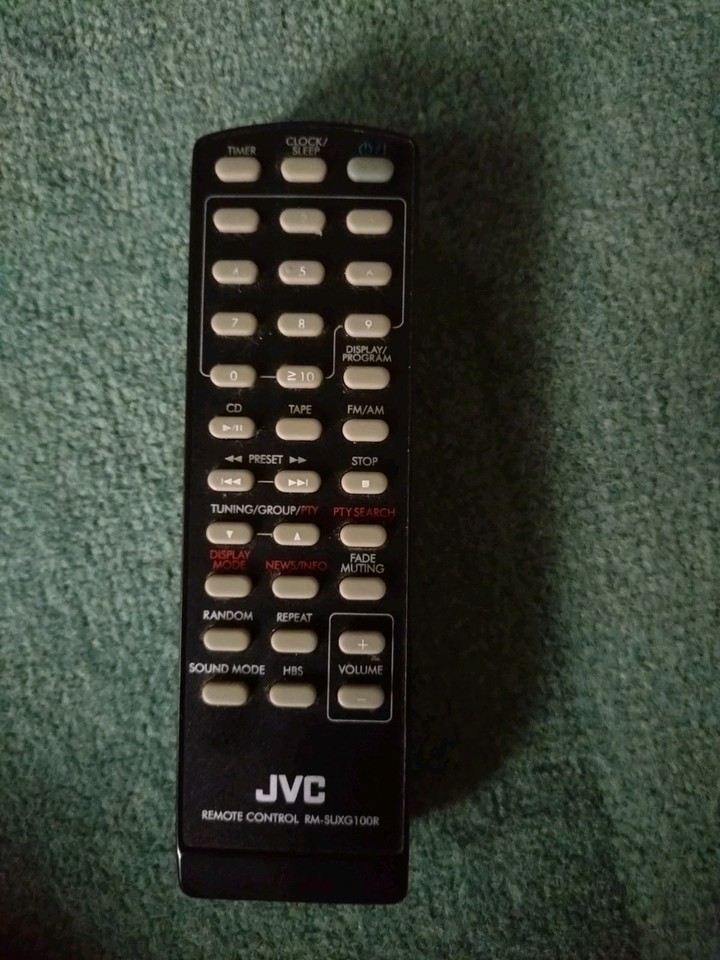 90s JVC Micro System UXG-100 CD/Tape/AM FM Tested CD not working Good ...
