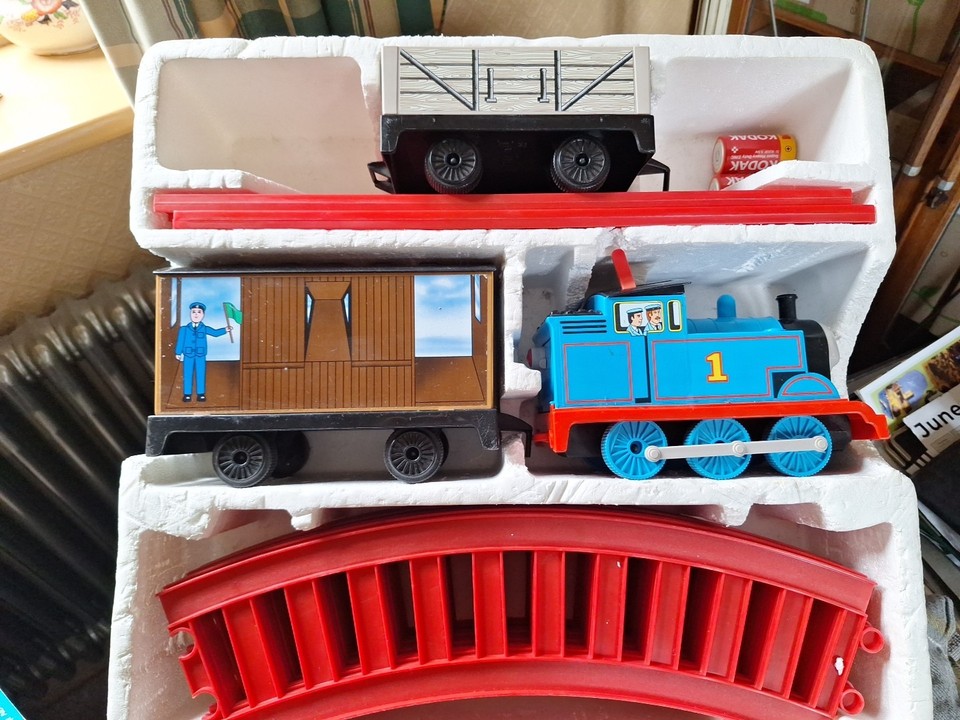 Vintage Merit Thomas The Tank Engine Big Big Train Set | eBay
