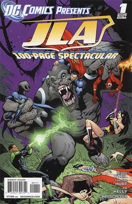 DC Comics Presents: JLA #1 VF/NM; DC | 100-Page Spectacular - w/Bag ...