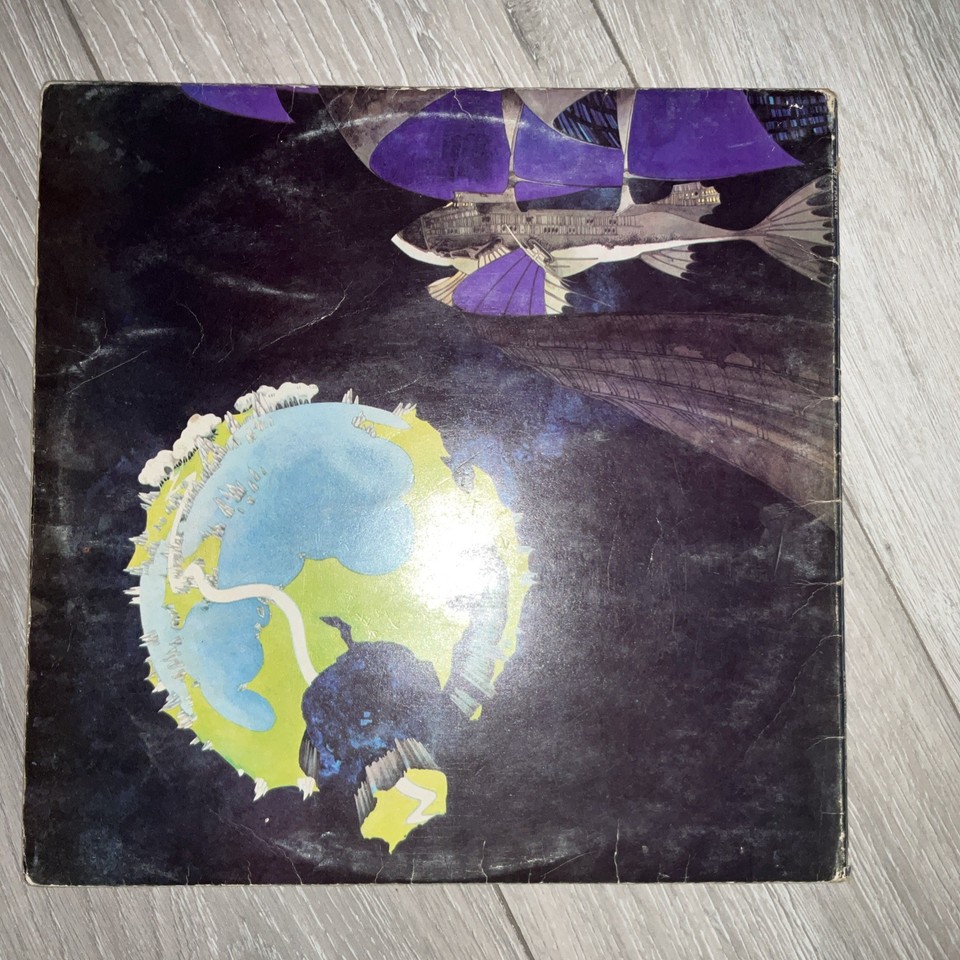 YES Fragile VINYL LP on red/plum Atlantic label 2401 019 With Booklet ...