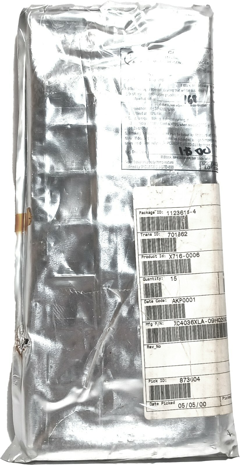 LOT OF 11 XC4036XLA-09HQ208C FPGA 36K GATES 3078 CELLS 227MHZ 3.3V ...