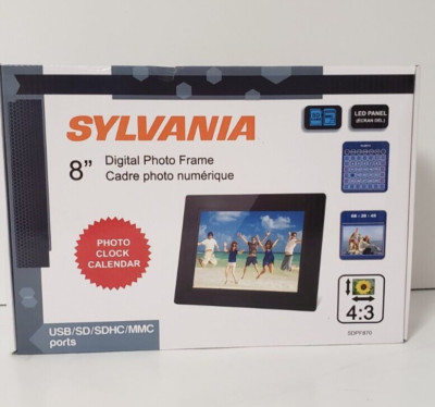 Sylvania 8" Digital Photo Frame | eBay