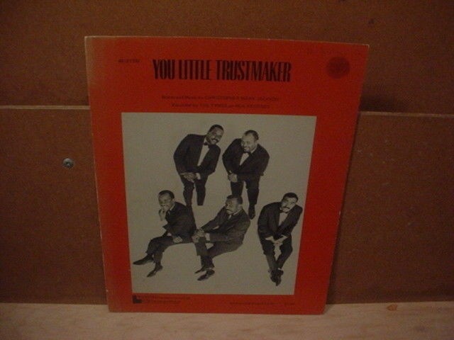THE TYMES You Little Trustmaker 1970's R&B SOUL SHEET MUSIC | eBay
