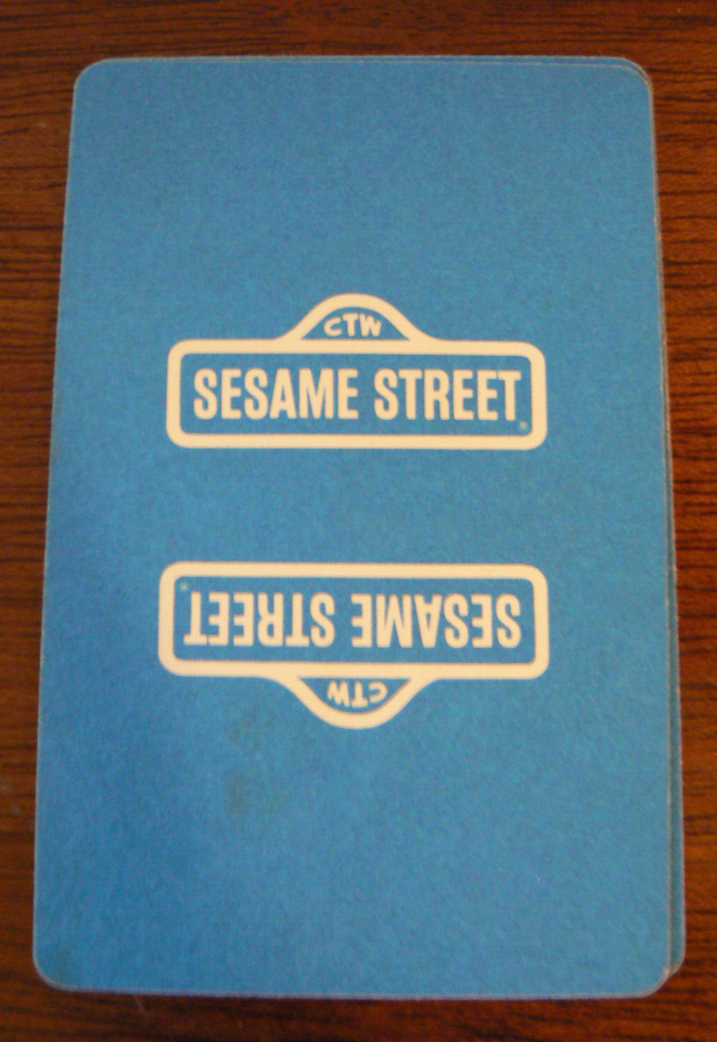 The Twiddlebug Card Game / Sesame Street Muppets Counting Game - 1982 ...