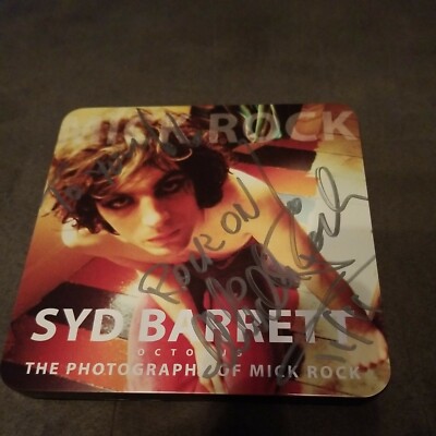 Mick Rock Signed. Box Set. The Photography Of Mick Rock + Octopus/Syd ...