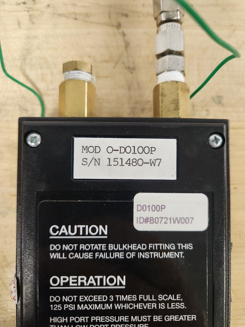 OMEGA Engineering Hhp-201 Digital Manometer Inches H2o Working for sale ...